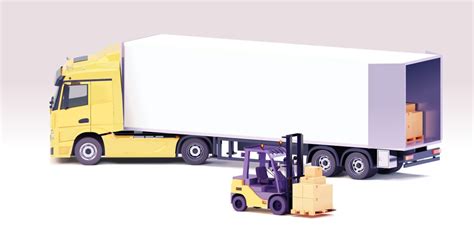 Loading Truck Vector Images Over
