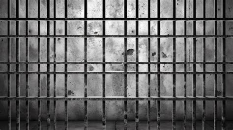감옥 창을 닮은 콘크리트 벽에 금속 격자와 철 막대의 3d 그림 철봉 교도소 감옥 배경 일러스트 및 사진 무료 다운로드 Pngtree
