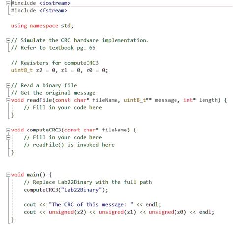 solved in this activity you will complete two functions readfile and