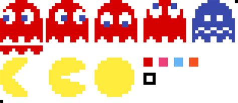 Pixilart PacMan Sprites By Chidester