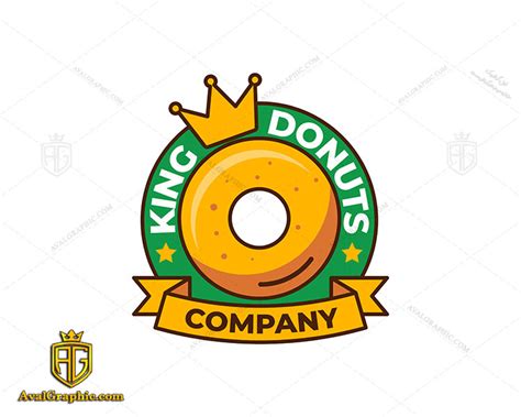 نمونه لوگو دونات