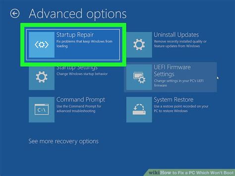 how to fix a pc which won t boot with pictures wikihow
