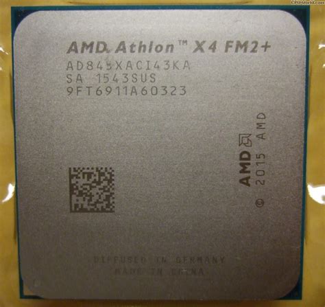 AMD Athlon X4 System On A Chip Family