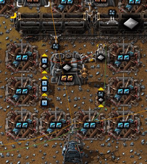 First Deep Foray Into Circuit Logic In Factorio Im Pretty Happy With