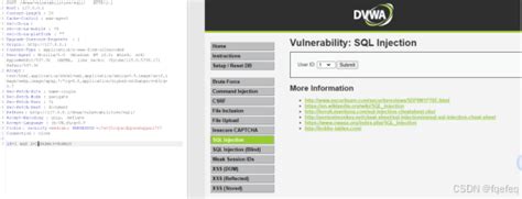 Dvwa Sql注入（medium）dvwasql注入medium Csdn博客