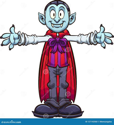 Cartoon Vampire Vector Illustration 29954572