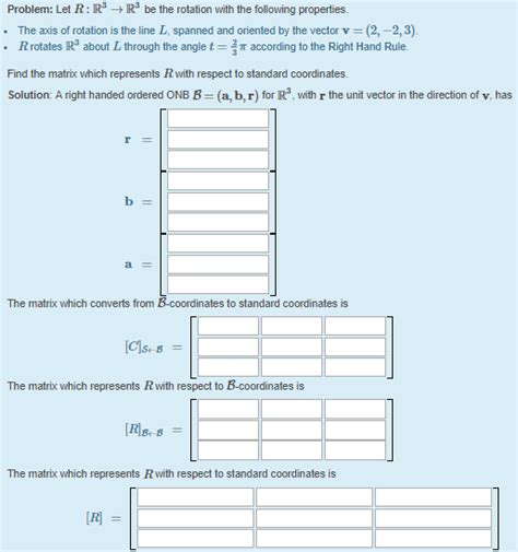 Solved Problem Let R RR Be The Rotation With The Following Chegg