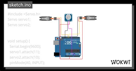 2023 05 15 PidServo Wokwi ESP32 STM32 Arduino Simulator