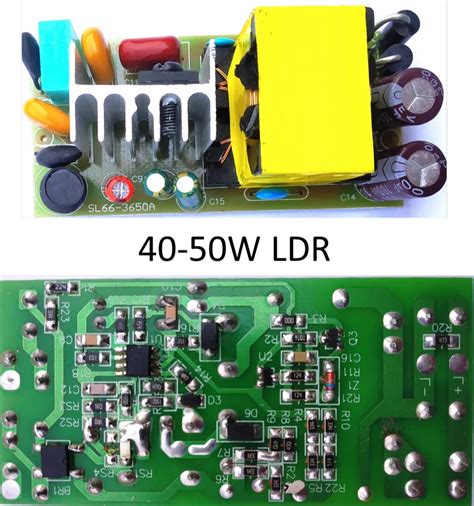 50w Led Flood Light Street Light Driver With Inbuilt Ldr Sensor For