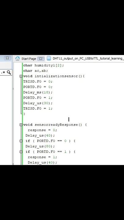 Dht11 Based Temp And Humidity Measurement System Using Pic16f877a Microcontroller Youtube