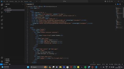 Harshika Rani On Linkedin Bharatintern Task1 Webdevelopment Html5 Css Javascript Hestage