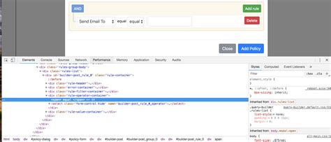 single operator on filter results in unnecessary span · issue 704 · mistic100 jquery
