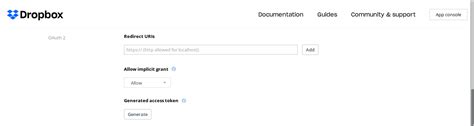 Dropbox Use The API In Simple Steps Yahe Code And Thoughts