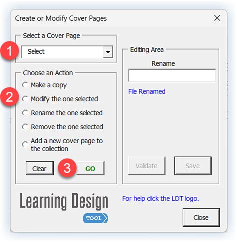 Lesson 4 Create A Custom Cover Page Premier Instructor Led Training Authoring Tools Great