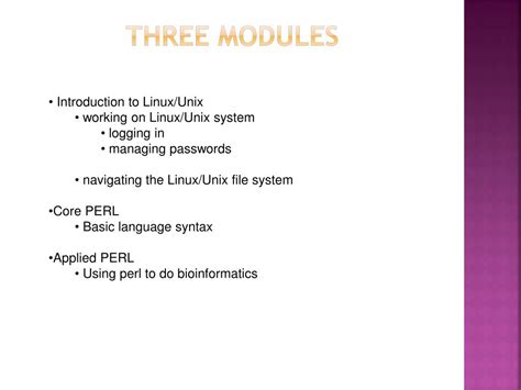 Ppt Gen712812 Module 1 Session 1 Introduction To Perl Programming For Bioinformatics