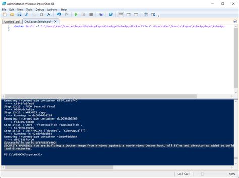 Vs 2019 Container Application For Kubernetes Errors Received When Deploying With Azure Devops