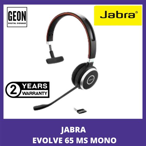 JABRA EVOLVE 65 MS MONO Geon Asia