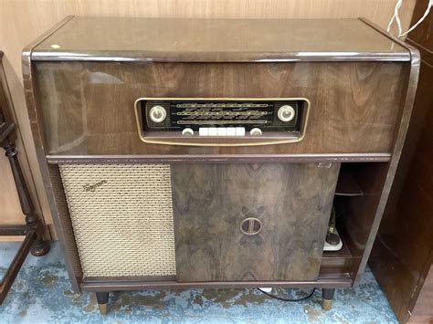 Lot 1350 Vintage Ferguson Radiogram 85cm Wide 41cm