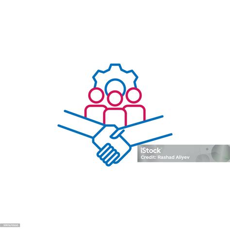 작업 재개 팀 2 컬러 라인 아이콘 간단한 색된 요소 아이콘입니다 작업 재개 직장에서 아이콘 집합을 다시 시작 하는 팀 개요