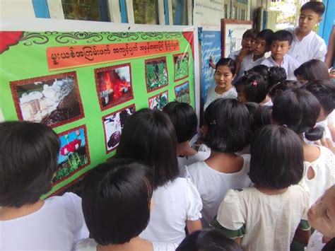 မြေပုံမြို့၊ ပြန်ကြားရေးနှင့်ပြည်သူ့ဆက်ဆံရေးဦးစီးဌာနမှ လူထုအခြေပြုဗဟိုဌာန Community Centre ခန