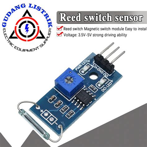 Jual Reed Switch Magnetic Sensor Magnet Switch Module Arduino Kota
