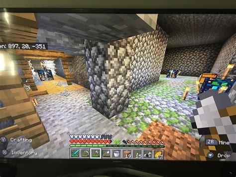 Triple Spawner Poison Spider Zombie And Skeleton All Below A Large Snow Village With Ice Spike