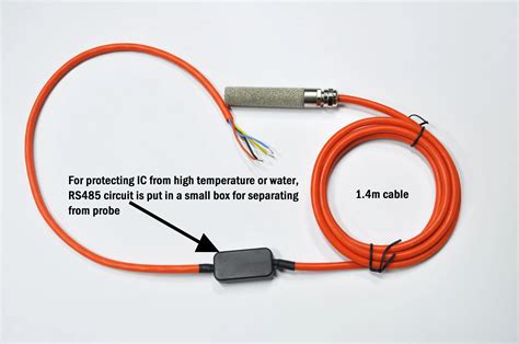 Rs Modbus Water Proof Temperature Humidity Sensor Probe Buy Rs Temperature Transmitter