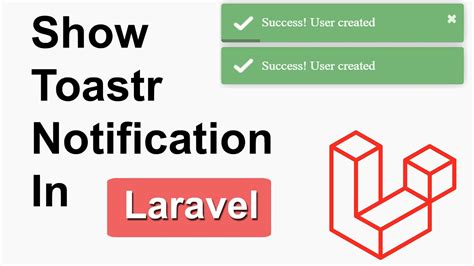 How To Show Toastr Notifications In Laravel In Hindi Toast