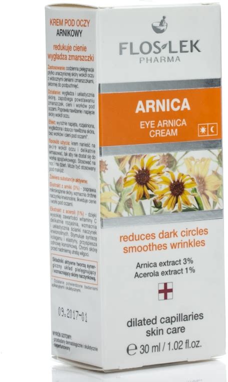 Околоочен крем с арника - Floslek Eye Arnica Cream | Makeup.bg