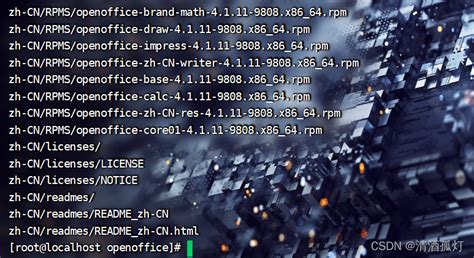 Linux安装openoffice Csdn博客