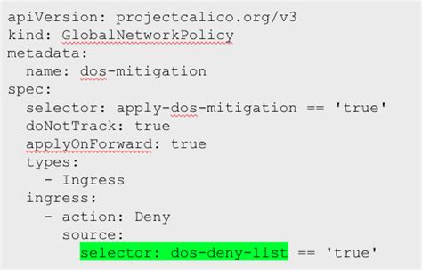 how to detect and stop ddos attacks in a kubernetes environment