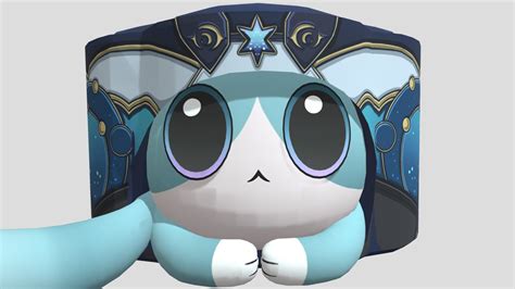 Hsr Anaxa Cat Cake 3d Model By Crafty Glitches Thecraftyglitchez