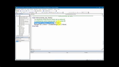 77 funcion ucase en vba youtube