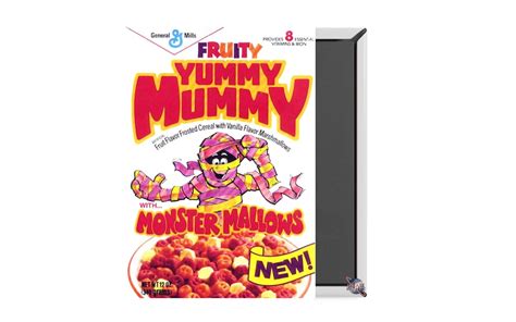 Fruity Yummy Mummy Cereal Box Magnet Etsy
