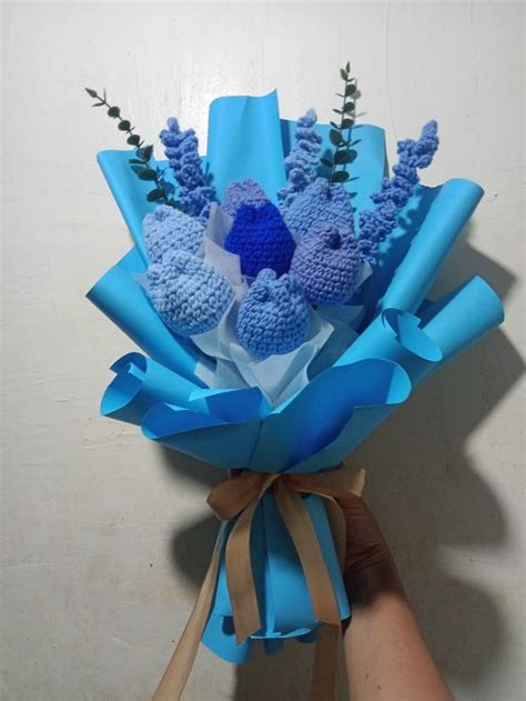 Crochet Tulips Crochet Bouquet Crochet Design Pattern Crochet