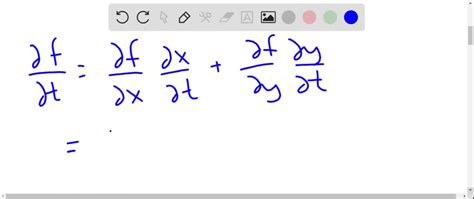 solved for the following exercises find d f d t using the chain
