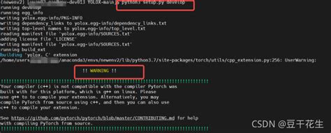 Yolox安装报错 Python3 Setuppy Develop无法正常运行python Setuppy Develop Did Not Run Successfully Csdn博客