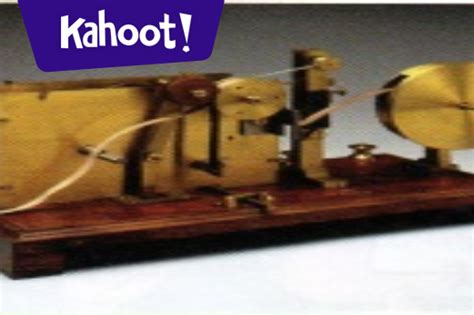Early Devices Vocabulary Kahoot Quiz