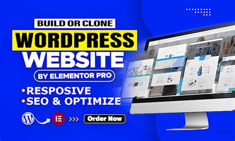 Copy Clone Website Redesign Wordpress Website Elementor Pro By