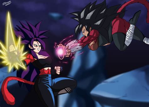 Bra Ssj4 Vs Xitable Ssj4 By Strangermen On Deviantart