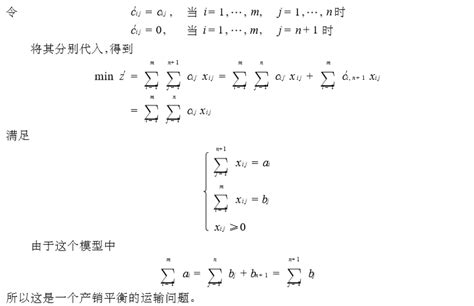 运输问题 产销不平衡的运输问题及其求解方法 Csdn博客