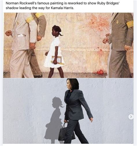 Ruby Bridges Foreshadows Kamala Harris Kenneth Harper Finton