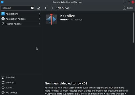 How To Install Kdenlive In Linux GeeksforGeeks