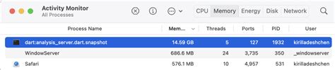 analysis server has memory leaks · issue 48875 · dart lang sdk · github