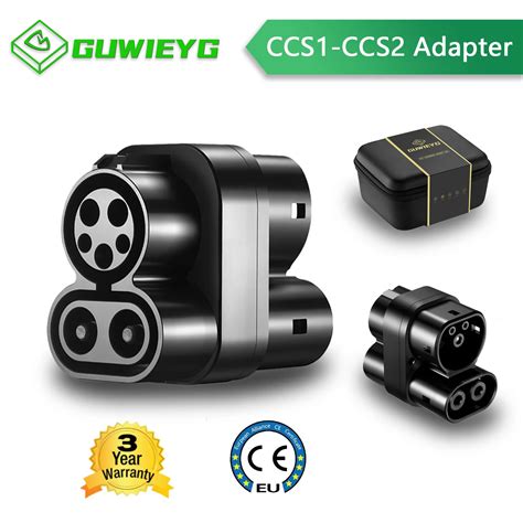 From Ccs1 Charger To Ccs2 Ev Dc 1000v 250a Ccs1 To Ccs2 Plug Charging