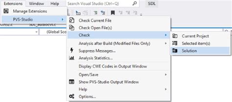 Getting Started With The Pvs Studio Static Analyzer For Visual C