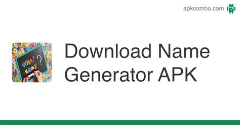 name generator apk android app free download