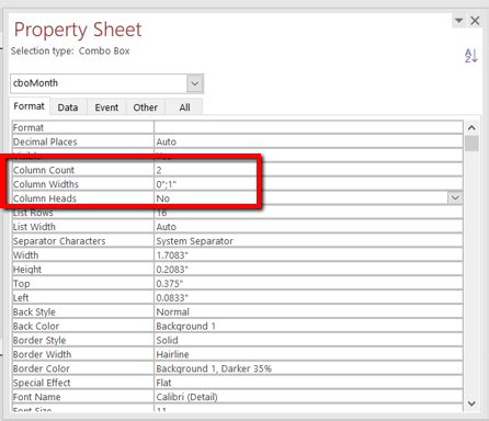 How To Make A MS Access Filter Form With Combobox Using VBA