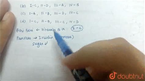 Match List I With List Ii And Select The Correct Answer Using The Codes