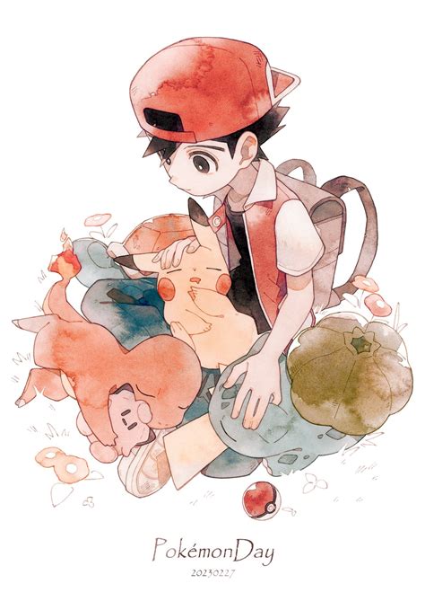 Pikachu Red Bulbasaur Squirtle Charmander And More Pokemon And More Drawn By Oharu